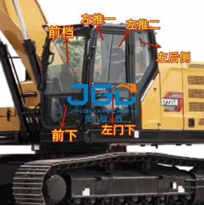 China Excavator Tempered Glass 200 205 215C 235 245 275 305H Cab Windshield for sale