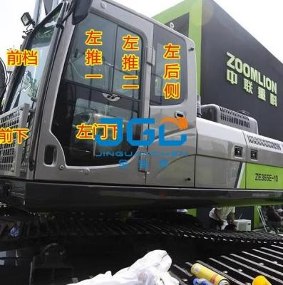 China 205E 365E 245E 155E-10 Excavator Front Gear Push Down And Pull The Rear Glass Of The Window Door for sale
