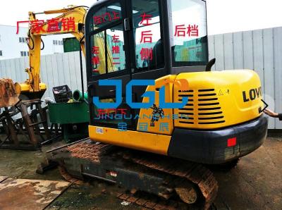 China 60D 60E2-H Excavator Glass Front Windshield Left Door Upper And Lower Rear Gear for sale