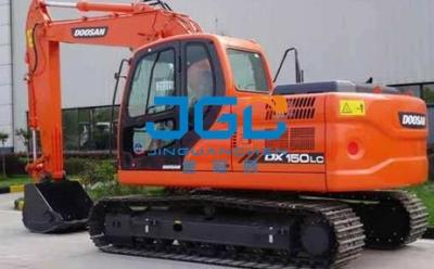 China DX150-9C 150LC Excavator Front Rear Door Skylight Upper And Lower Windshield Laminated Glass for sale