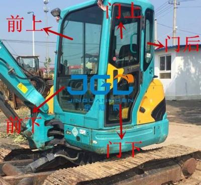 China KX155 161 135-3S Excavator Front And Rear Left And Right Doors, Upper And Lower Windshield for sale