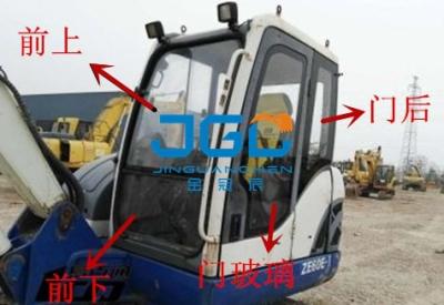 China ZE60E-1 80E-1 Excavator Front, Rear, Left And Right Doors, Upper And Lower Windshields for sale