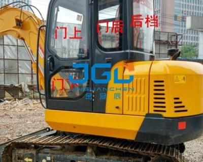 China 60V8 Excavator Front And Rear Windshield, Left And Right Doors And Windows for sale