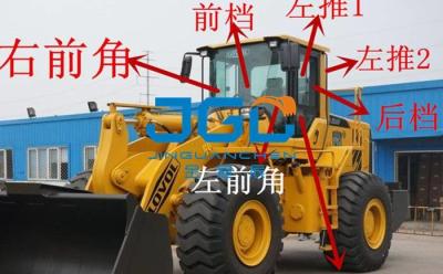 China 956 936F Loader Front Gear Rear Gear Forklift Left And Right Side Upper And Lower Windshield for sale