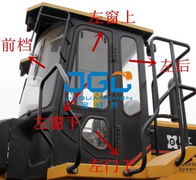 China XG951-3 931-3 Loader Front Gear Rear Door And Window Forklift Left And Right Windshield for sale