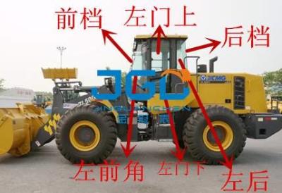 China ZL50GV Loader Front Gear Rear Block Left And Right Doors And Windows Windshield for sale