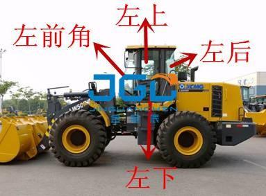 China LW500 300F 600KV Loader Front Gear Rear Door Window Left And Right Windscreen Corner Glass for sale