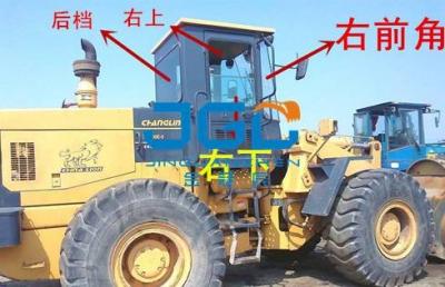China ZLM50E-5 955 Loader Front Stop Rear Stop Left And Right Corner Windshield for sale