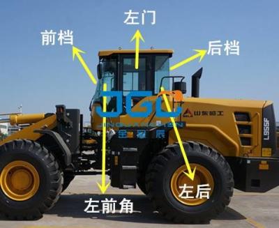 China L955F Loader Front Stop Rear Stop Left And Right Window Side Angle Windshield for sale