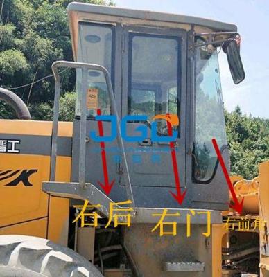 China JGM756K Loader Left And Right Doors And Windows Front And Rear Windshield for sale