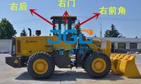 China L933D Loader Windshield Front Rear Stop Left Right Side Corner Tempered Glass 1 Set for sale