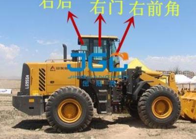 China LG955N ZL50F Loader Front Stop Rear Stop Left And Right Window Side Angle Windshield for sale