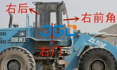 China ZL50E Loader Left And Right Doors And Windows Windshield Front And Back for sale