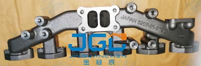China PC200-6 6D95 Diesel Engine Parts Short Exhaust Manifold 6207-11-5190 for sale