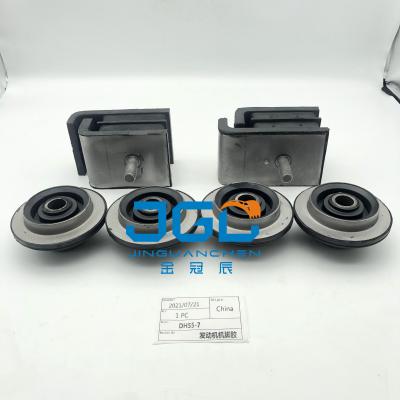 China Engine Mounting Cushion DH55-7 For DH Excavator Engine Cushion Rubber for sale