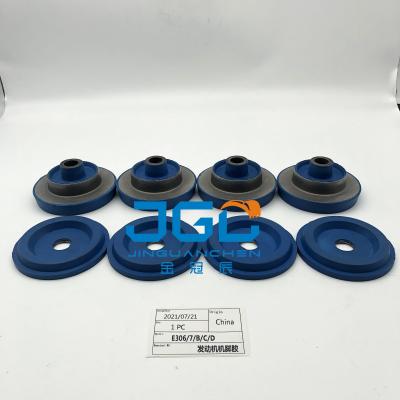 China Excavator Accessories Excavator Parts E306/E307/B/C/D Engine Cushion for sale