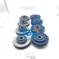 China Accessories For Excavator Engine Mounting E330b E330c E330d E336D E345c E345D E374 Blue Engine Cushion for sale