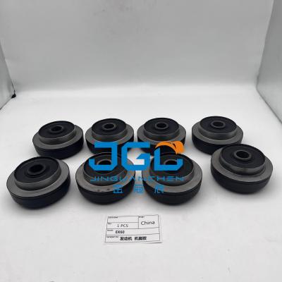 China Good Quality Accessories For Excavator Engine Mounting Ex60 Black Engine Cushion for sale