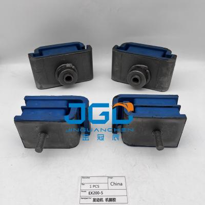 China Hot Sales Excavator Engine Parts Rubber Mount For EX200-5 Engine Mountings Rear for sale