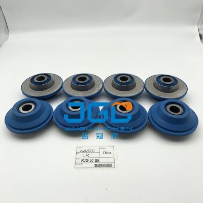China Excavator Engine Rubber Mountings For Komatsu PC200-1 PC200-2 Engine Rubber Mount for sale