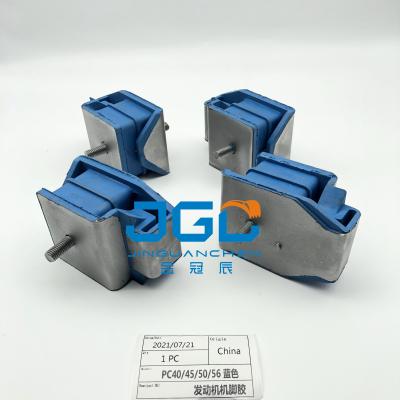 China Excavator Engine Cushion For PC40,45,50,56 Diesel Engine Parts Engine Cushion for sale