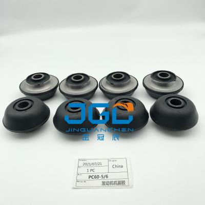 China Excavator PC60-5-6 Diesel Engine Support Cushion For Engine Cushion for sale