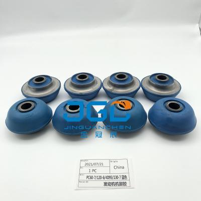 China High-Quality Multiple Rubber Mounts Engine Excavator Parts Engine Cushion For PC60-7 PC120-6 4D95 PC130-7 for sale
