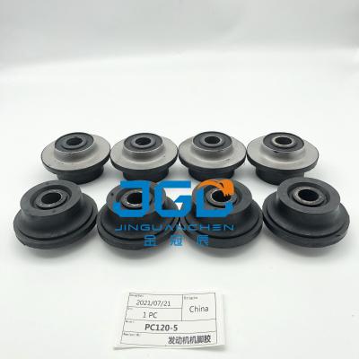 China Supplying Multiple Rubber Mounts Engine Excavator Parts Engine Cushion For PC120-5 for sale