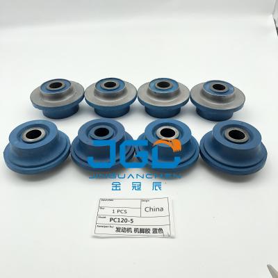 China Supplying Multiple Rubber Mounts Engine Excavator Parts Engine Cushion For PC120-5 for sale
