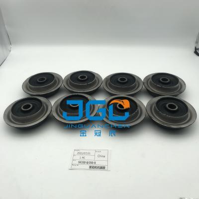 China Excavator  Engine SK 330-8 350-8 Mounting Rubber Cushion 6D102 Engine Mount Rubber for sale