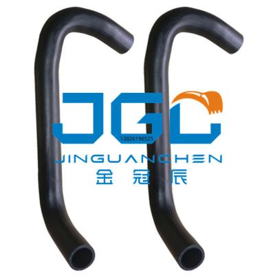 China Upper And Down Connected Radiator Rubber Hose 2444-R927 For SK100-1 SK120-1 for sale