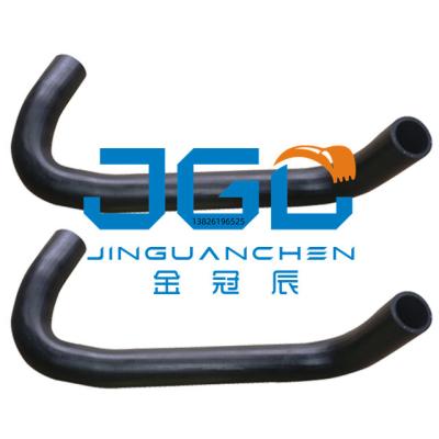 China Upper And Down Connected Radiator Rubber Hose 2444-R927 For SK100-1 SK120-1 for sale