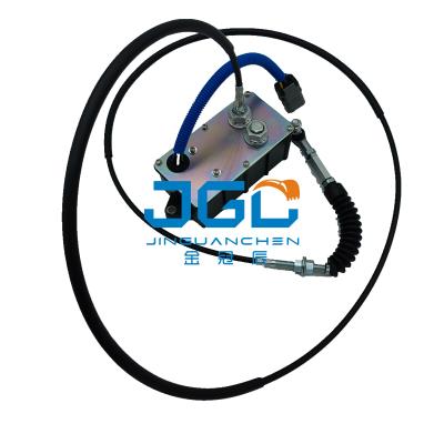 China Replacement Parts Doosan 523-00008 Control Throttle Motor Stepper Motor Long Line for Daewoo Excavator Electric Parts for sale