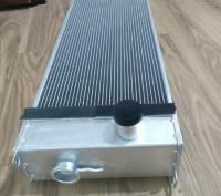 China E312D2 Aluminum Radiator 310 Square Tank for Excavator Engine Cooling for sale