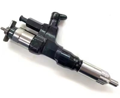 China Excavator SK330-8 SK350-8 J08E Engine Common Rail Fuel Injector 095000-6593 0950006593 for sale