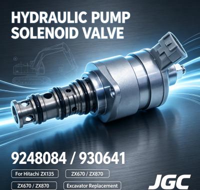 China Hydraulic Pump Solenoid Valve 9248084 9306641 Is Used in for Hitachi ZX135 ZX670 ZX870 Excavators Its Performance Is Stable for sale
