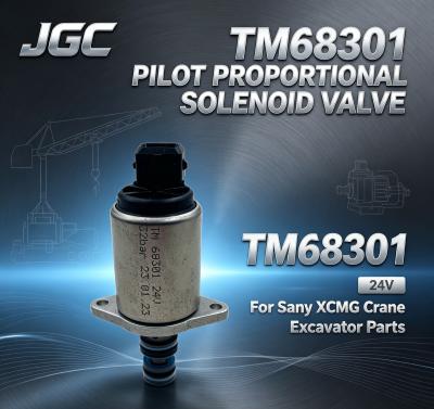 China STAR ZEBRA TM68301 Excavator Parts New Thomas Pilot Proportional Solenoid Valve for Sany XCMG Crane 24V for Retail Industries for sale