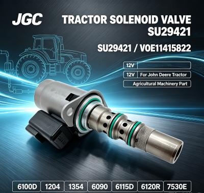 China SU29421 VOE11415822 12V Solenoid Valve for Tractor 6100D 1204 1354 6090 6115D 6120R 7530E Agricultural Machinery Part for sale