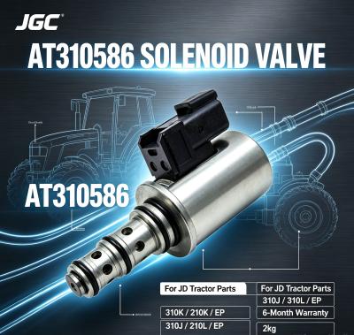 China AT310586  New Hydraulic Solenoid Valve  for JD Tractor Parts 310K/210K/EP/310J/310L/EP 6-Month Warranty 2kg for sale