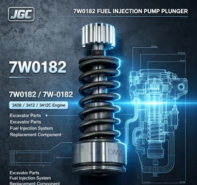 China 7W-0182  Brand New Excavator Parts Fuel Injection Pump Plunger Suitable for 3408 3412 3412C Engine Excavator Parts for sale