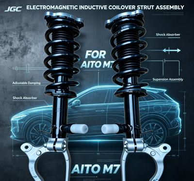 China 104436300FElectromagnetic Inductive Front Coilover Strut Assembly with Adjustable Damping Shock Absorbers for AITO M7 Vehicle Suspension for sale