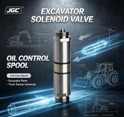 China excavator solenoid valve Excavator parts Truck tractor universal accessories coil core spool oil control valve for sale