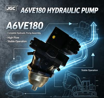 China A6VE180 Complete Hydraulic Pump Assembly High Flow Stable Operation for sale