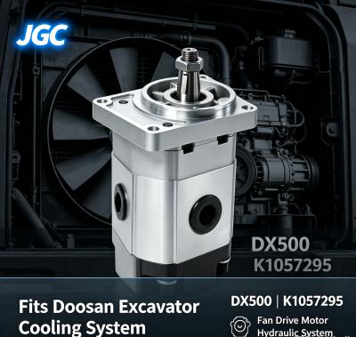 China K1057295  DX500 Hydraulic Fan Drive Motor , High Performance Excavator Fan Hydraulic Motor for Doosan Excavator for sale