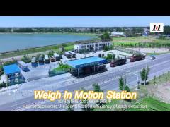 Single Axle 40T Weigh In Motion Station Truck Scales IP68 Protection