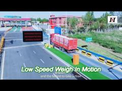 Single Axle 40T Weigh In Motion Truck Scales Quartz Sensor