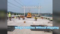 Hengliang High Speed Weigh In Motion Quartz Sensor Instalaltion