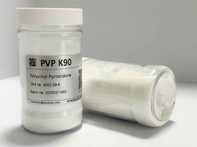 China PVP K90 Polyvinylpyrrolidone Powder 9003-39-8 Non Ionic Rapid Processing for sale