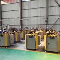 China Aluminum Window Door Corner Combining Machine 3KW 140mm Profile Height for sale