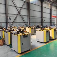 China Aluminum Window Door Corner Combining Machine 3KW 140mm Profile Height for sale